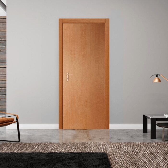 Porta lisa sarrafeada p. Cedro 72 X 210cm - Bali Madeiras